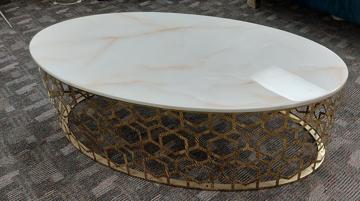 Amora Coffee Table - Oval – Decolinefurniture